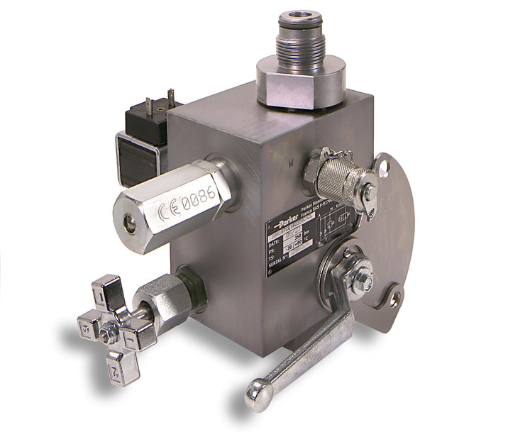 New Parker safety blocks for hydraulic accumulators simplify selection ...
